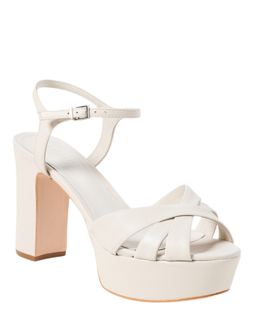 Keefa Platform Sandal- White – Monkee's of Ridgeland