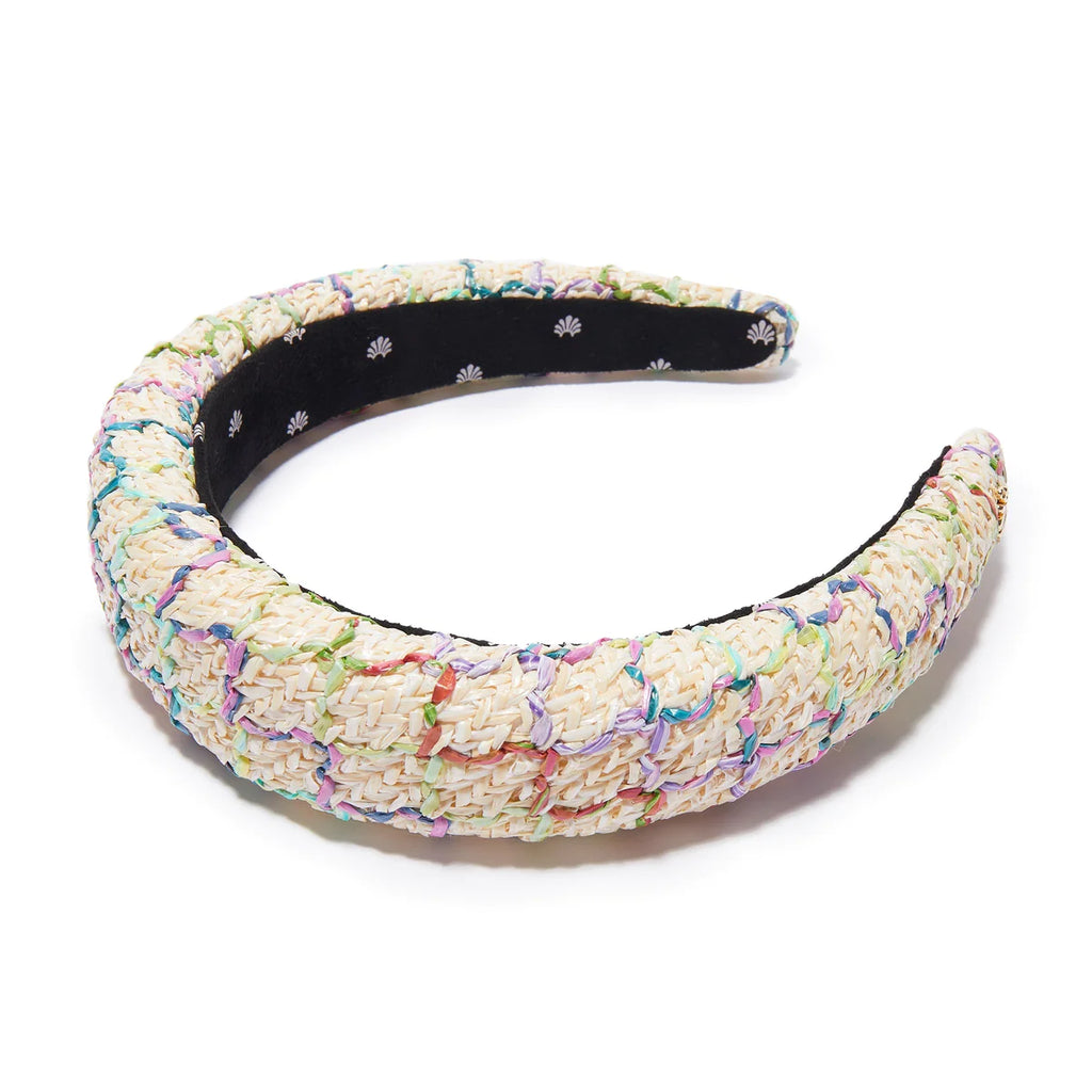 Raffia Alice Headband- Mermaid Rainbow – Monkee's of Ridgeland