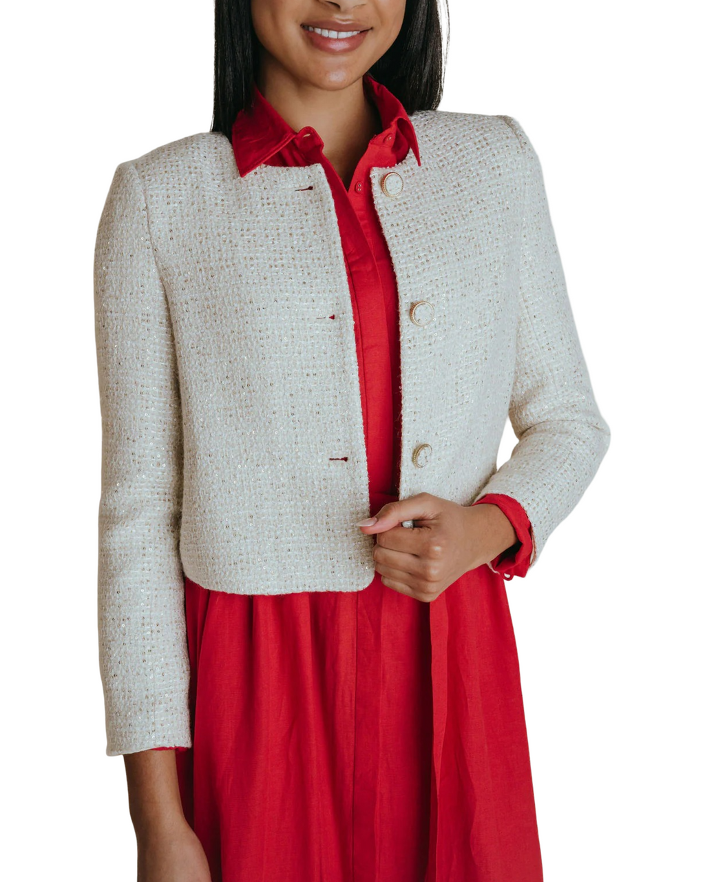 Aspen Jacket- Cream – Monkee's of Ridgeland